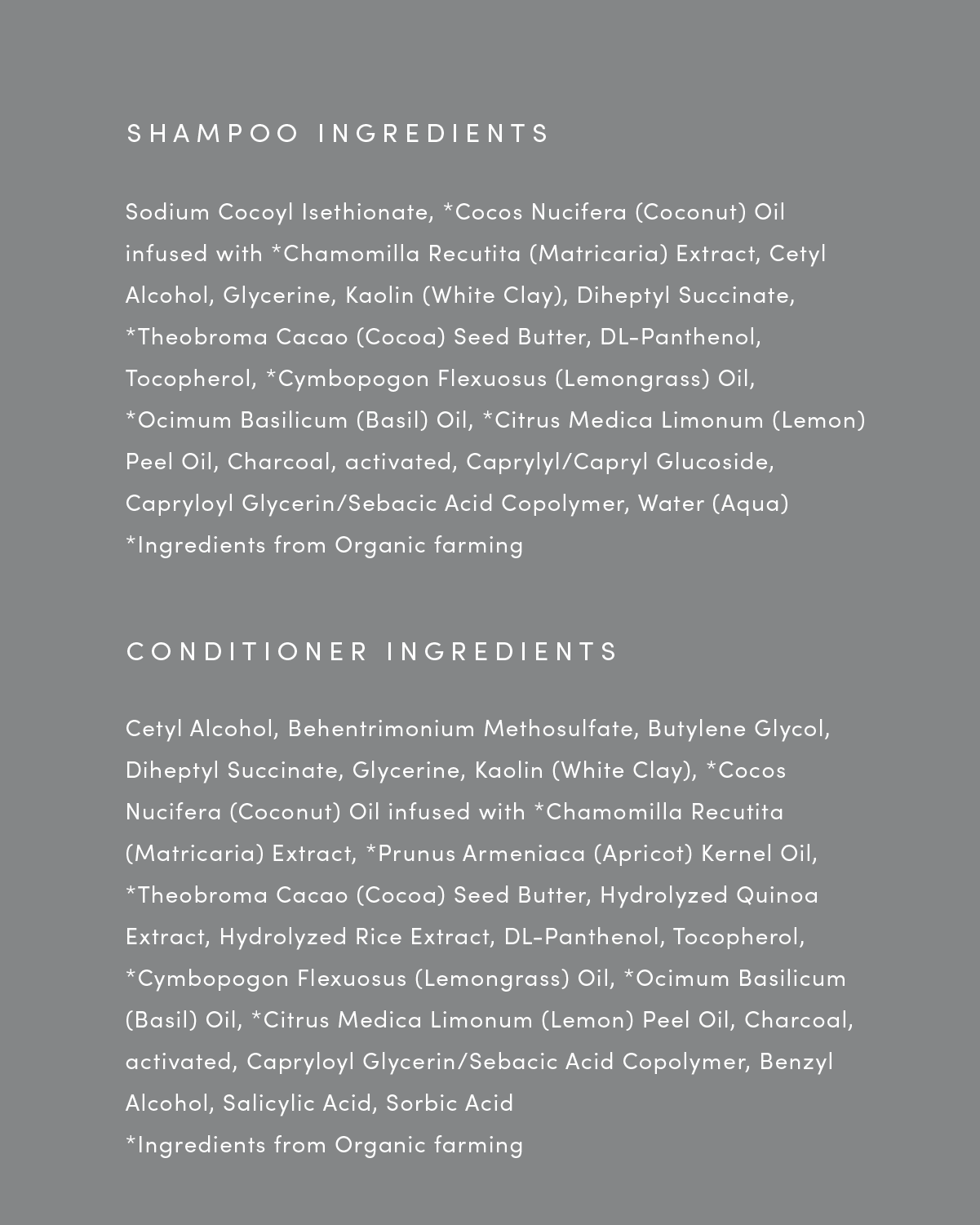 Herbal Shampoo and Conditioner Travel Kit - The Clarify Set | The High ...